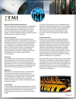 TMI Corporate Brochure | PDF