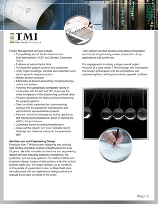 TMI Corporate Brochure | PDF