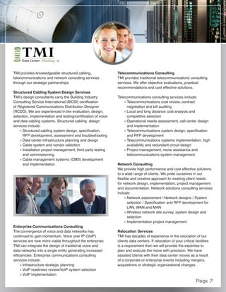 TMI Corporate Brochure | PDF