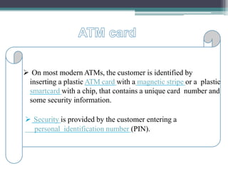 Atm machine | PPTX