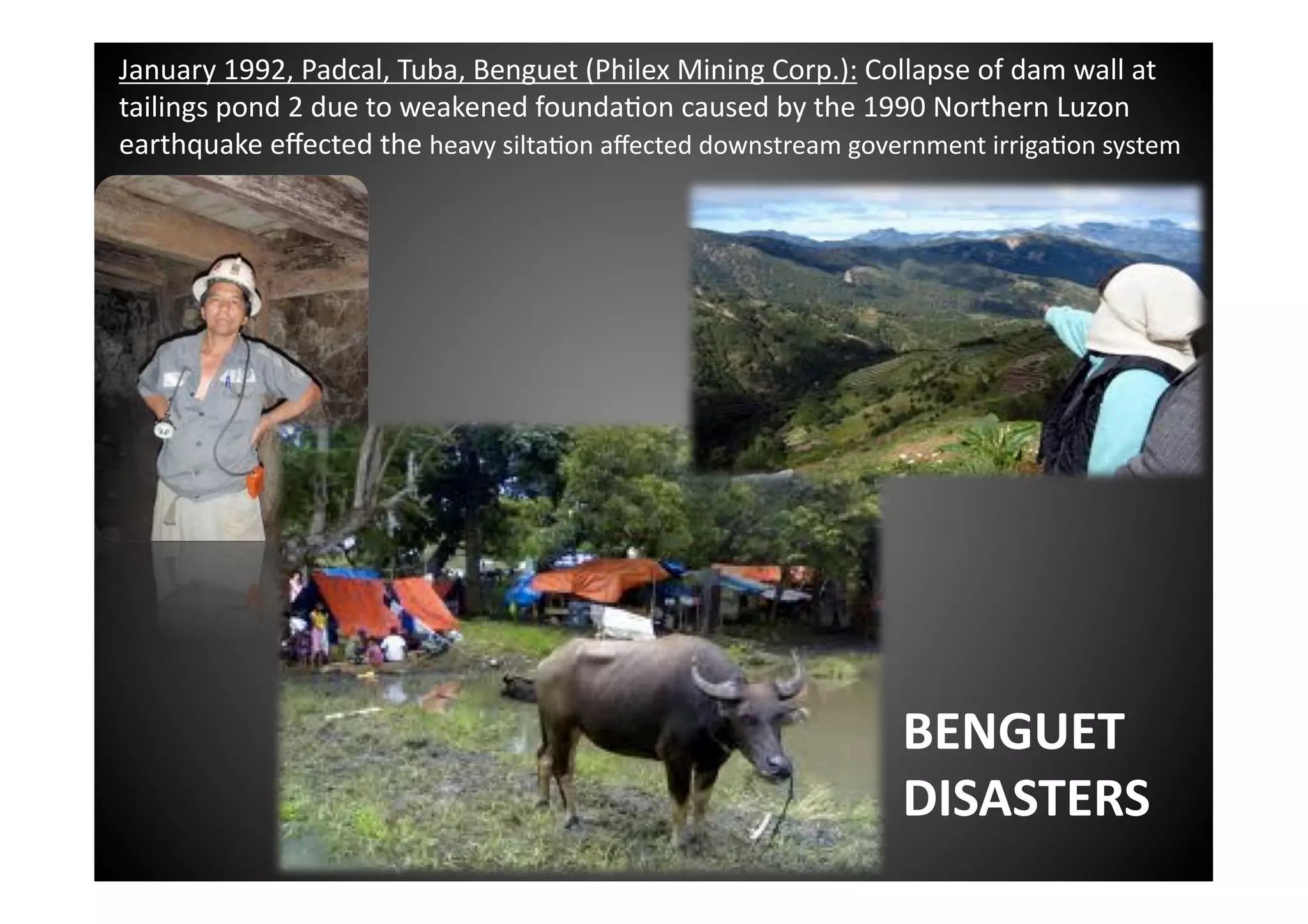 Major tailings dam disasters in the Philippines April 2011 | PDF