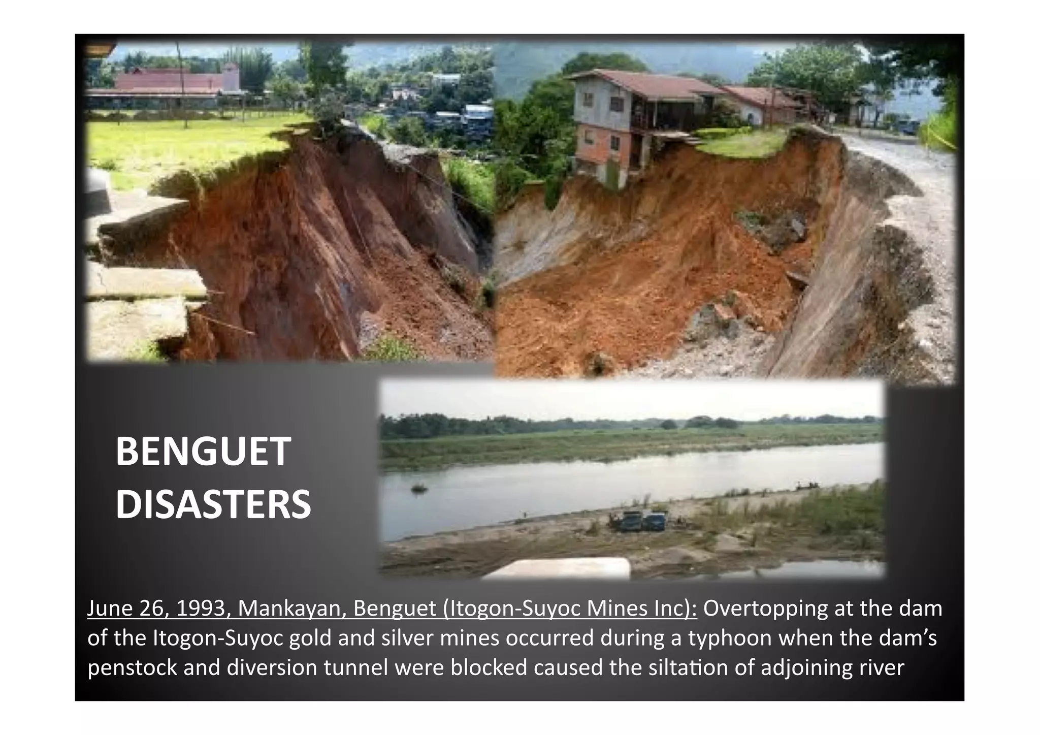 Major tailings dam disasters in the Philippines April 2011 | PDF