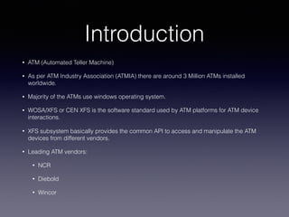 ATM Malware: Understanding the threat | PDF