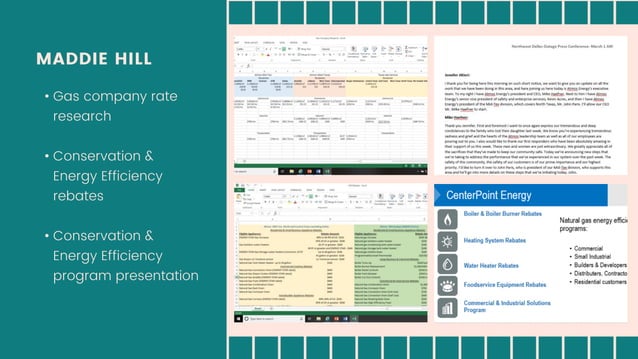 Atmos Energy Internship Overview Powerpoint | PDF