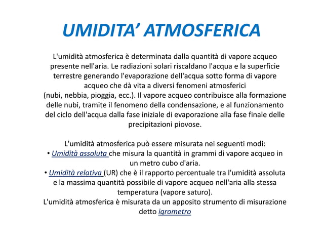 Atmosfera Federica Argnani | PPT