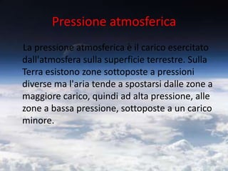 Atmosfera Matteo Contoli | PPTX | Weather | Science