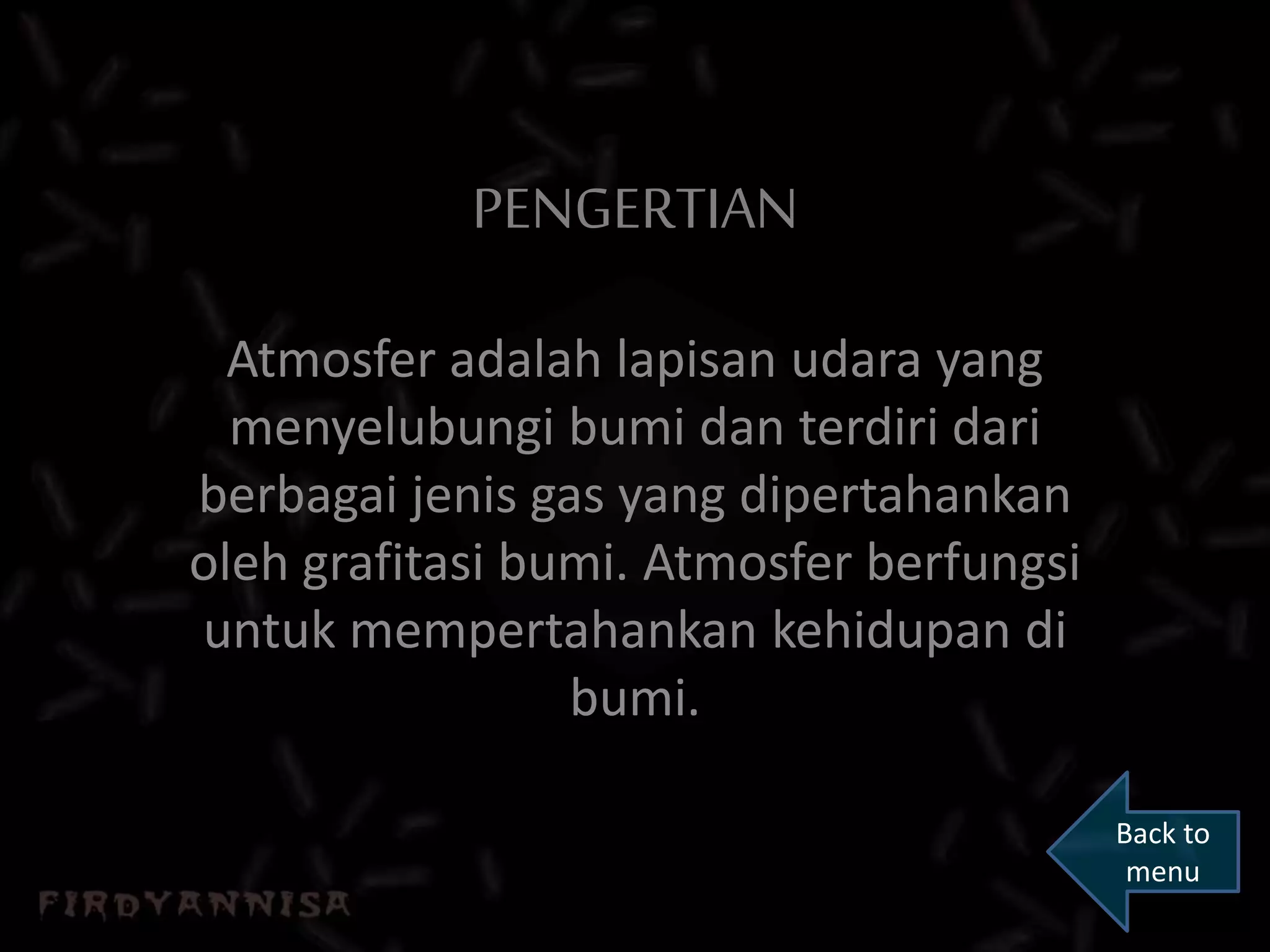 ATMOSFER geografi peminatan kelas X MIPA semester 2 by firdyannisa | PPTX