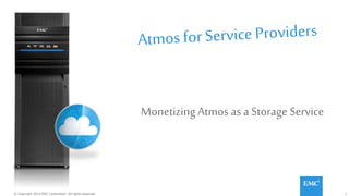 EMC Atmos for service providers | PPT