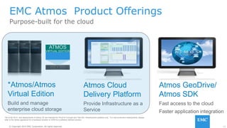 EMC Atmos for service providers | PPT