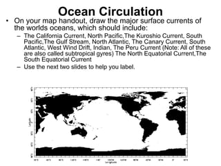 Atmospheric and Oceanic Circulation | PPT