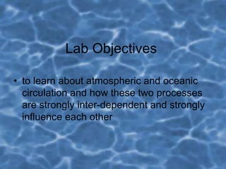 Atmospheric and Oceanic Circulation | PPT
