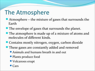 Composition Of Atmosphere Ppt