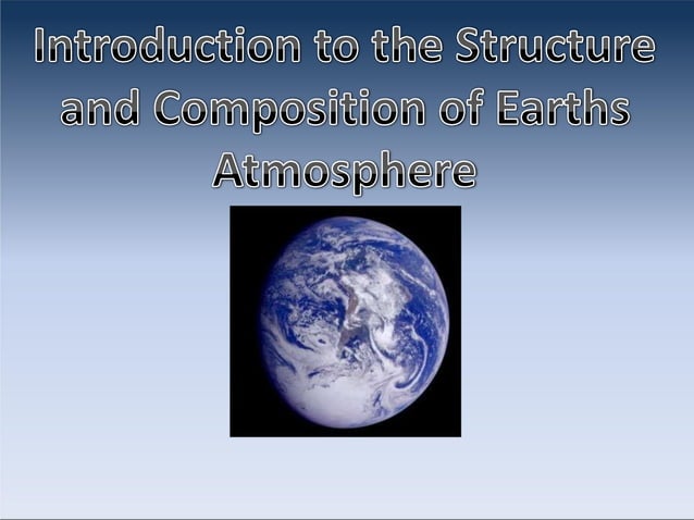 ATMOSPHERE-1.ppt Bsc geology | PDF