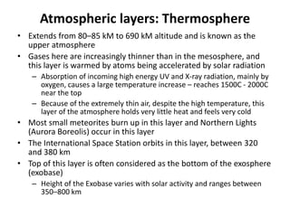Atmosphere: Composition and Strucutre | PPTX