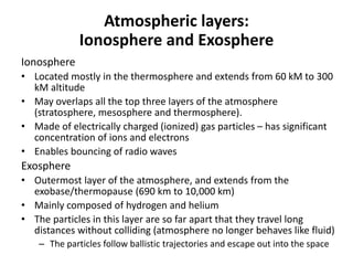 Atmosphere: Composition and Strucutre | PPTX | Chemistry | Science