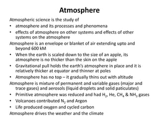 Composition Of Atmosphere Ppt