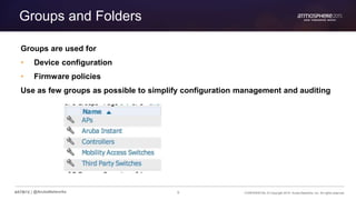 Network management with Aruba AirWave | POTX