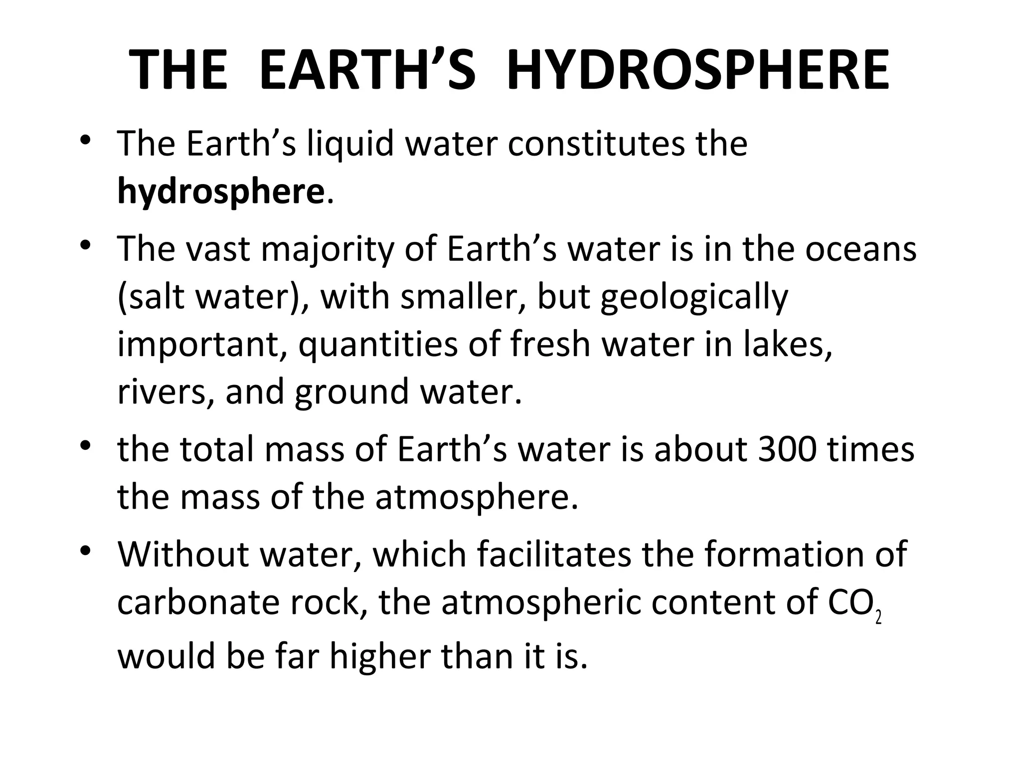 Atmosphere, hydrosphere, and lithosphere (1) | PPT