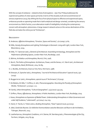 Atmosphere In Architecture | PDF