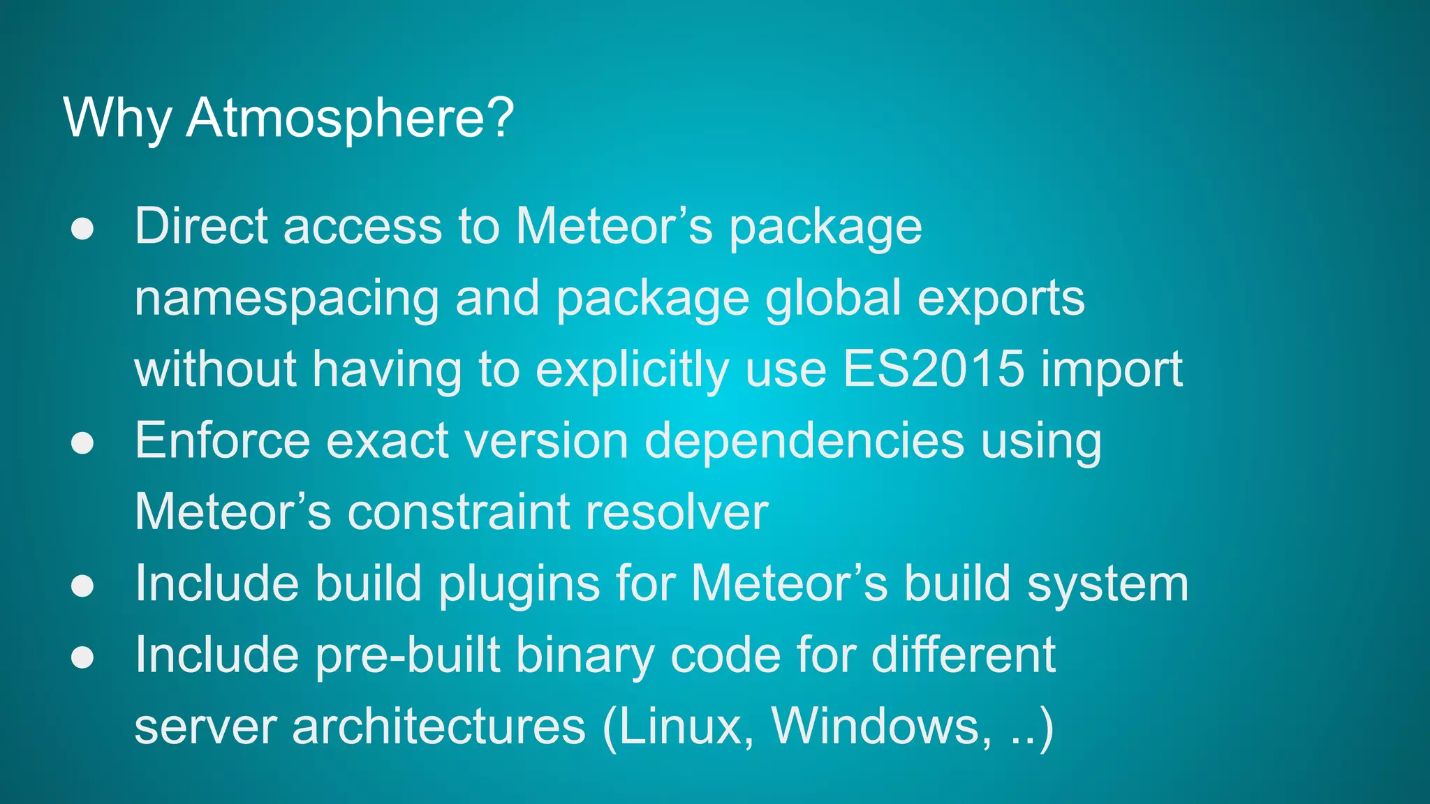 Atmosphere packages and the chuck norris effect | PPT