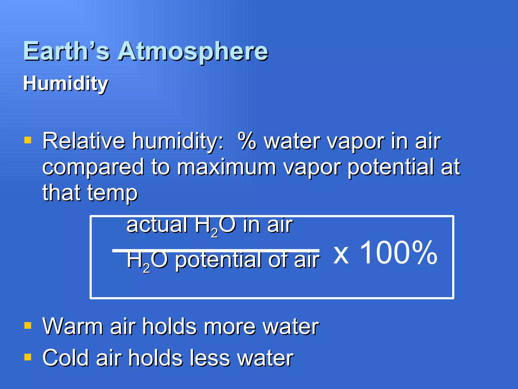 Atmosphere, weather and climate | PPT
