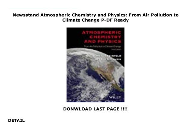 Atmospheric Chemistry And Physics
