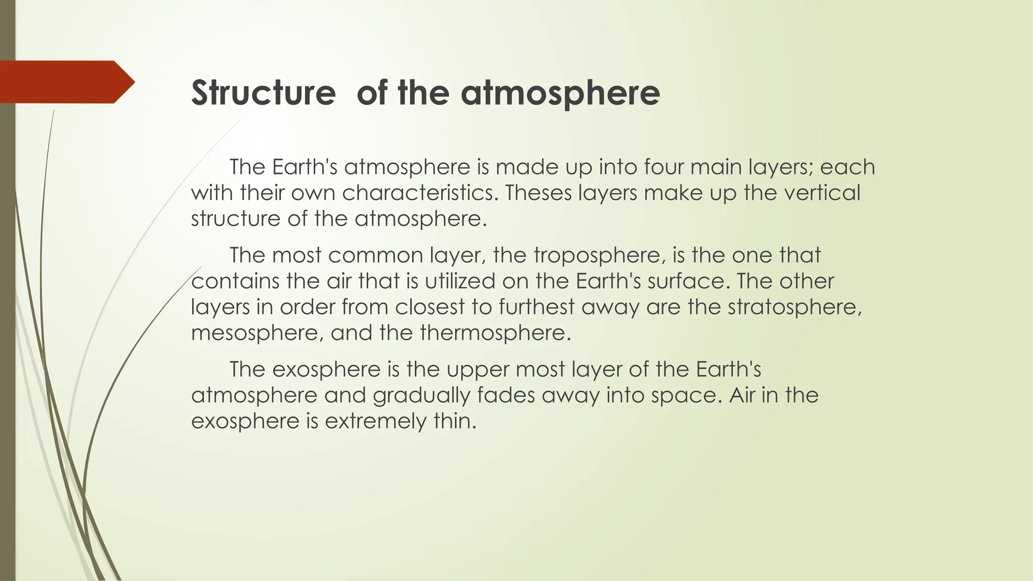 atmospheric-chemistry and maintaining our atmosphere | PPT
