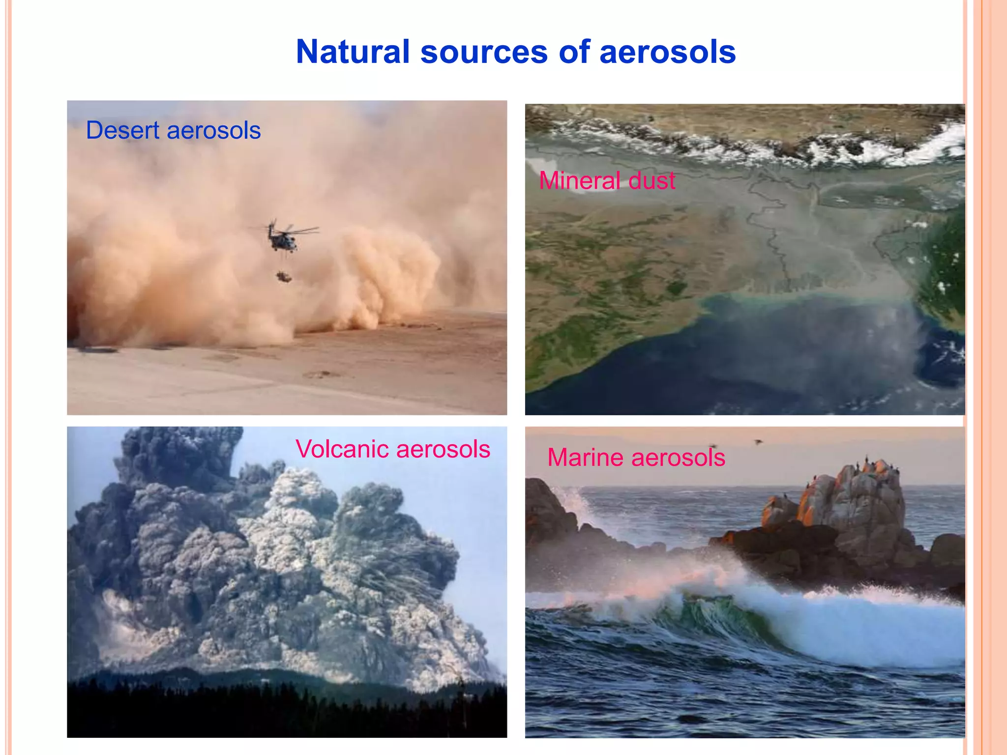 Atmospheric aerosols and air pollution, ozone | PPTX