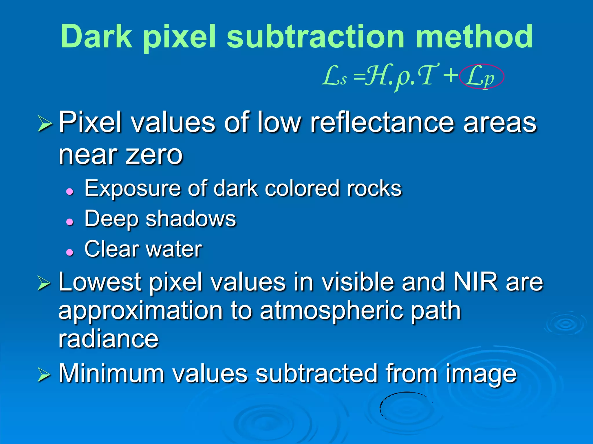 Atmospheric Correction Pptx Photo Editing Software Computer Software And Applications
