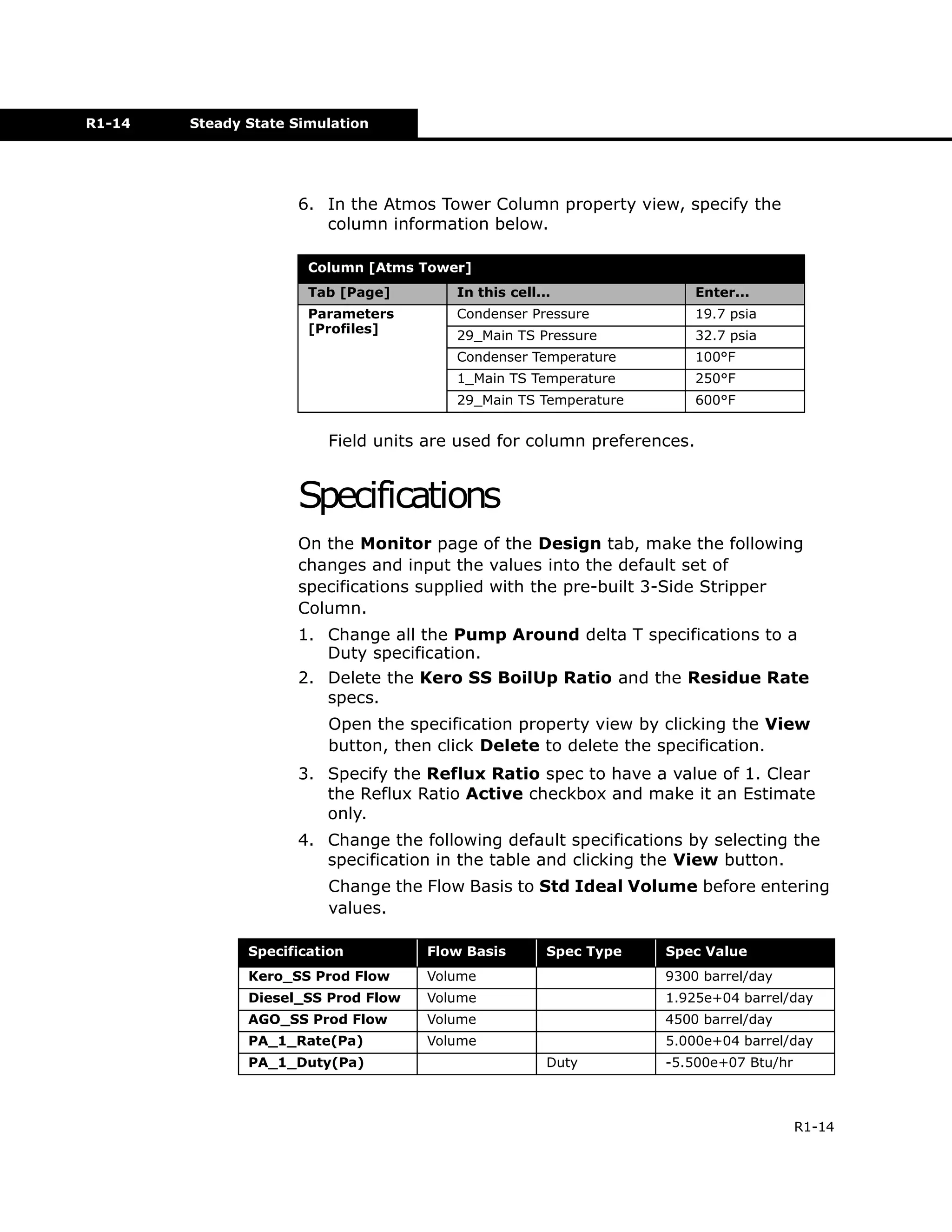 Atmospheric crude tower simulation | PDF
