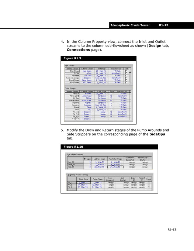 Atmospheric crude tower simulation | PDF | Chemistry | Science
