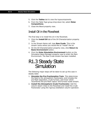 Atmospheric crude tower simulation | PDF