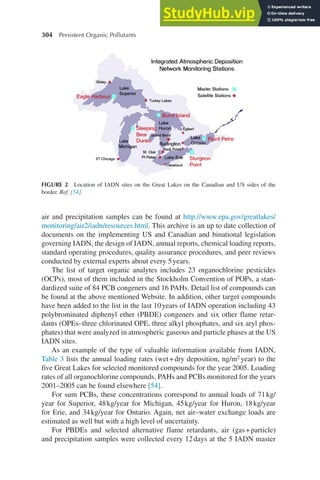 Atmospheric Deposition Of POPs Implications For The Chemical Pollution ...