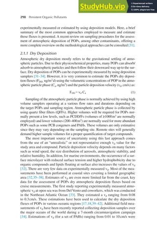 Atmospheric Deposition Of POPs Implications For The Chemical Pollution ...