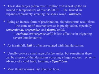 Atmospheric Disturbances Storms and Natural Hazards | PPTX