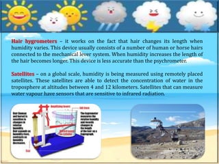 Atmospheric humidity | PPTX