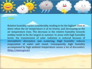 Atmospheric Humidity.pptx Atmospheric humidity | PPTX