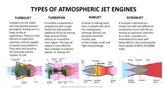 Atmospheric jet engines | PPTX
