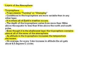 Atmospheric layers | PPT