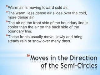 Atmospheric movement and weather maps | PPTX