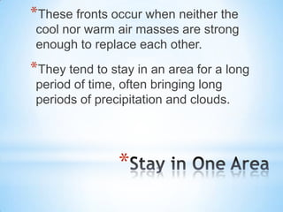 Atmospheric movement and weather maps | PPTX