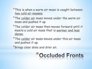 Atmospheric movement and weather maps | PPTX