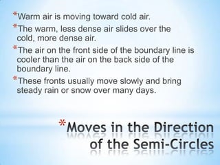 Atmospheric movement and weather maps | PPTX