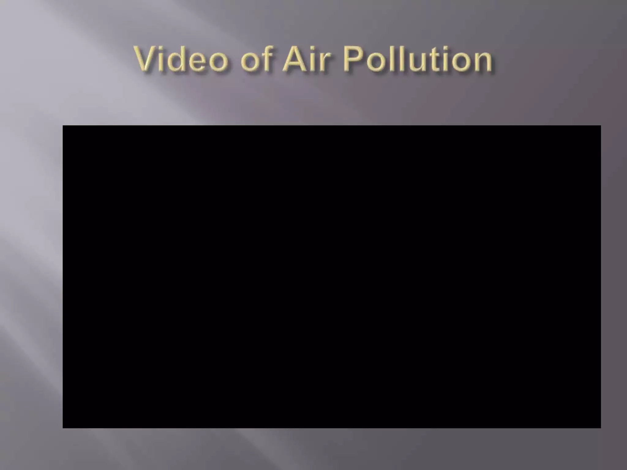 Atmospheric pollution | PPTX | Environment | Science