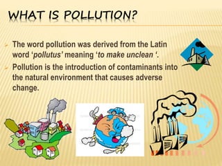 Atmospheric Pollution | PPTX