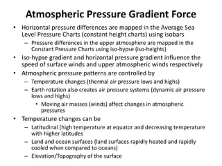 Atmospheric Pressure and Winds | PPTX