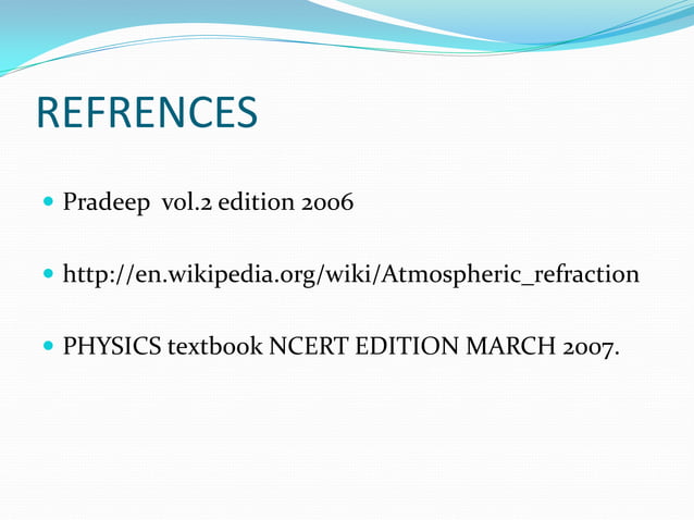 Atmospheric refraction | PDF