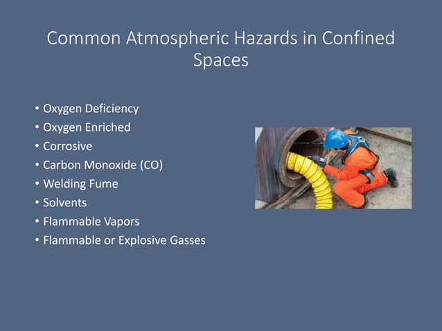 Atmospheric Testing in Confined Spaces | PPTX