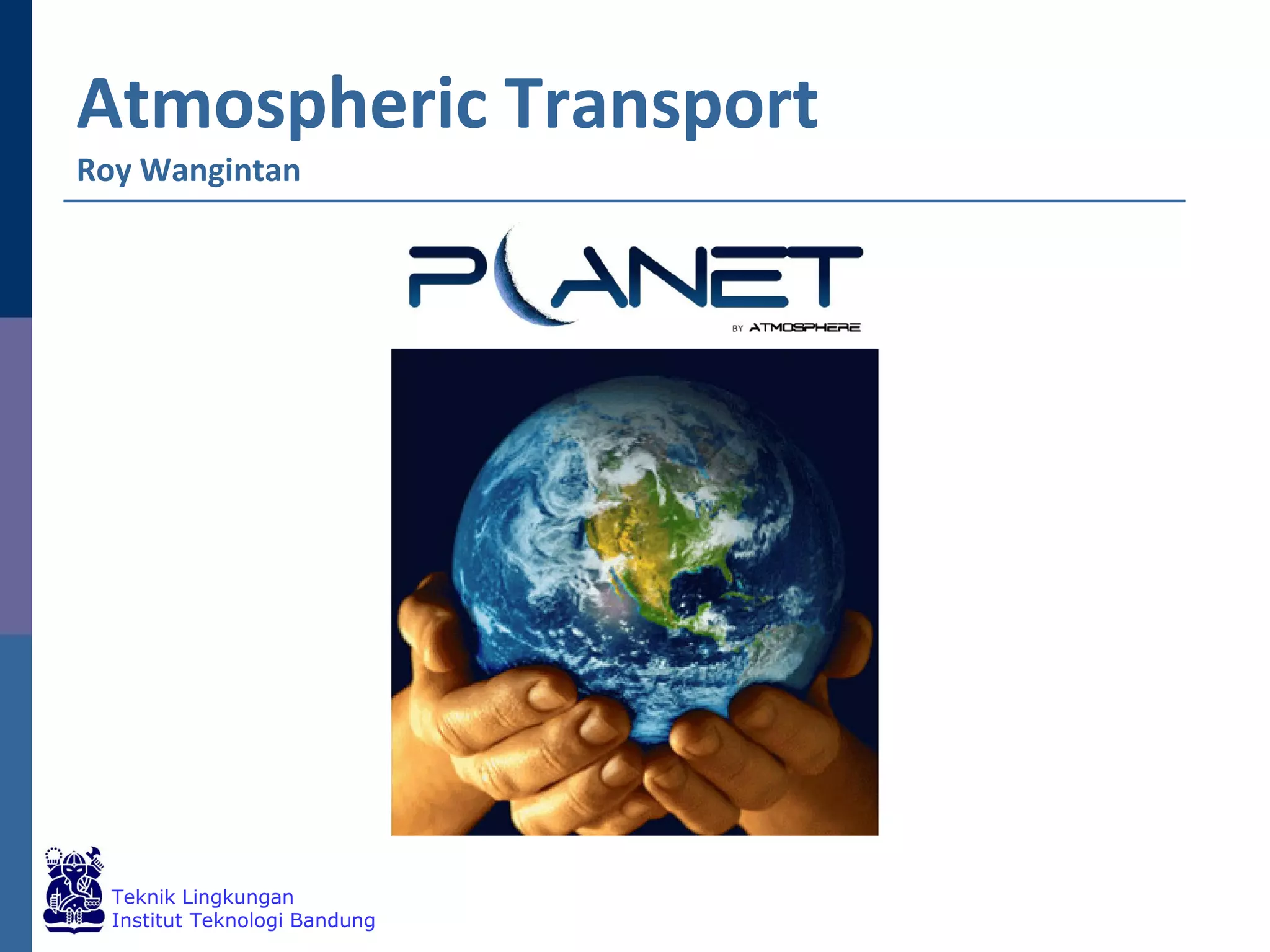 Atmospheric transport | PDF