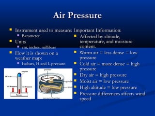 Atmospheric variables | PPT